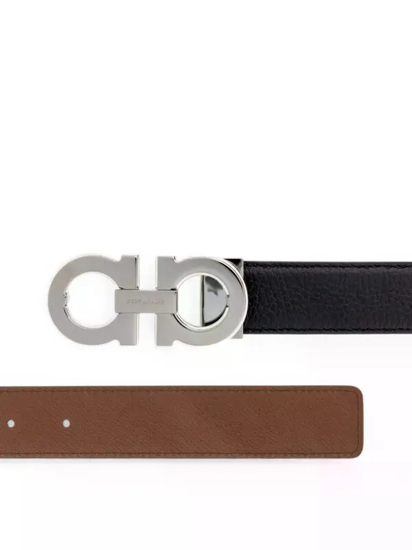 FERRAGAMO Belt Box With Gancini Switch Buckle