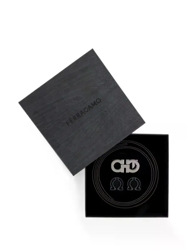 FERRAGAMO Belt Box With Gancini Switch Buckle