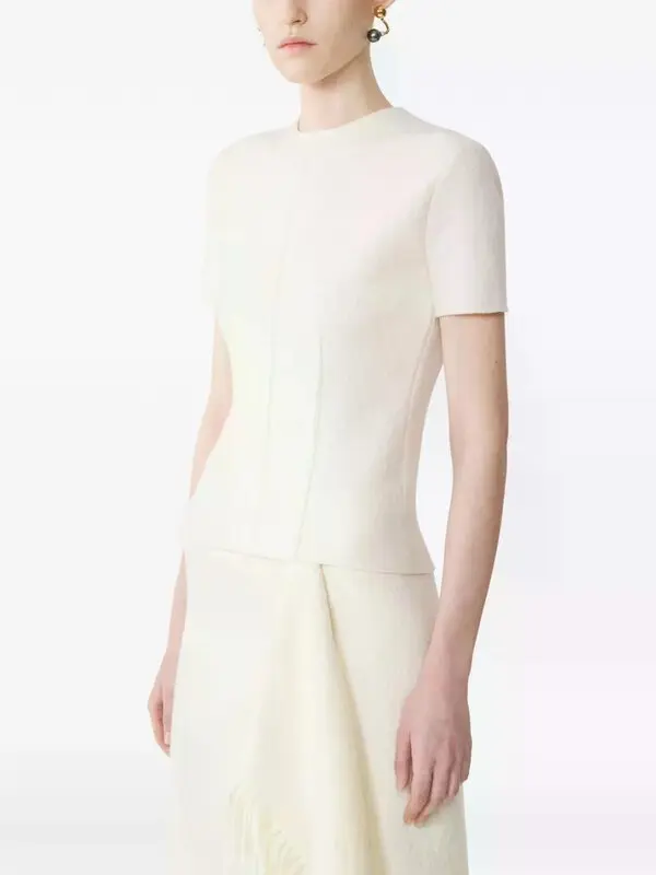LANVIN Panelled Short-sleeve Top