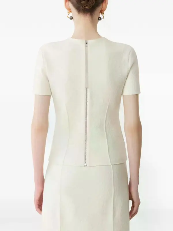 LANVIN Panelled Short-sleeve Top