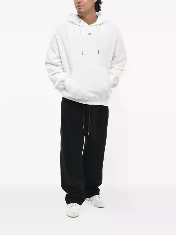 Off-White Smile Arrow Cotton Hoodie