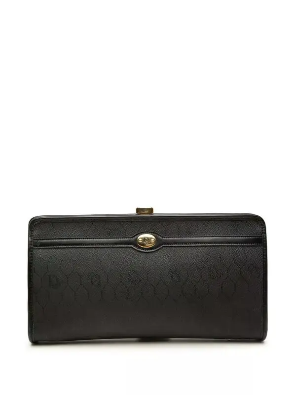 Dior 2000-2026 Honeycomb Coated Canvas Clutch Bag