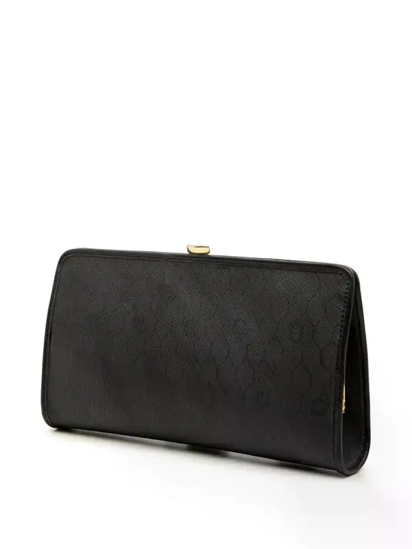 Dior 2000-2026 Honeycomb Coated Canvas Clutch Bag