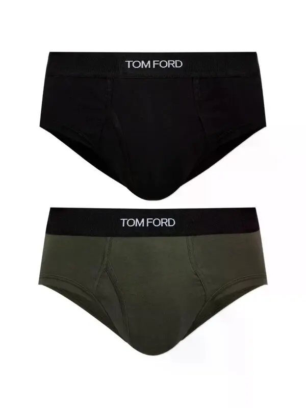 TOM FORD Logo-waistband Briefs