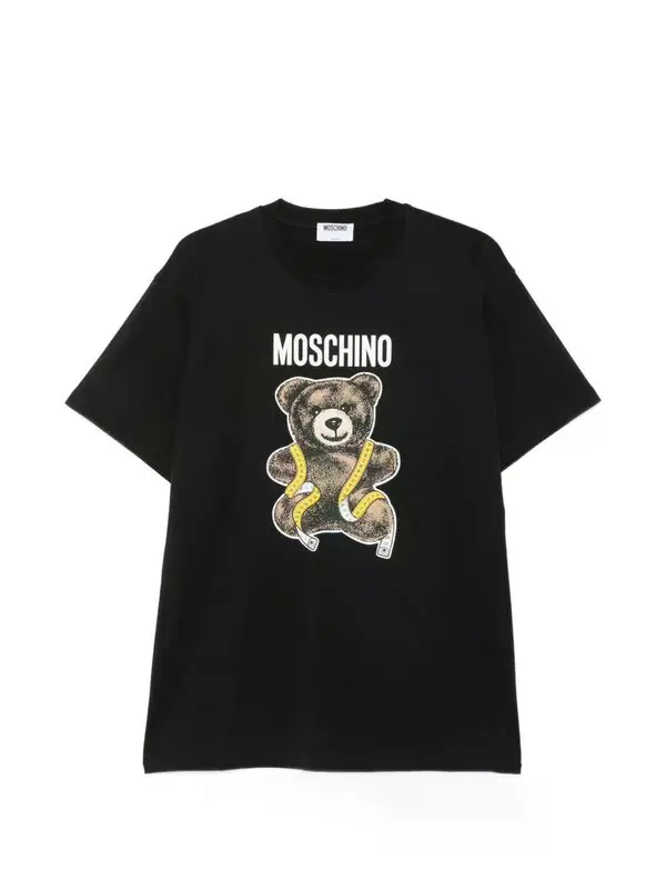 Moschino Teddy Bear Graphic T-shirt - Black