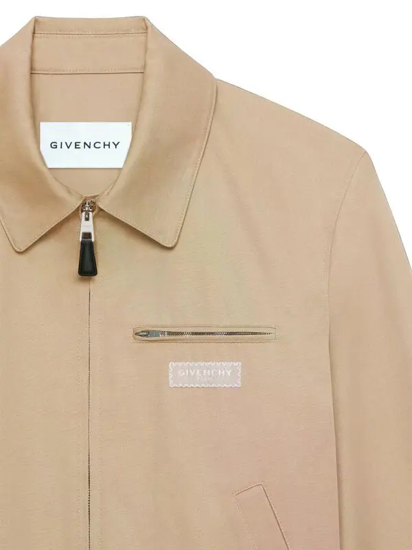 Givenchy Harrington Logo-patch Jacket