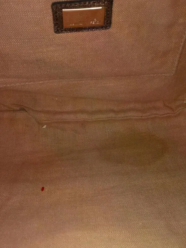 Fendi 2000-2010 Zucca Canvas Spy Hobo Bag