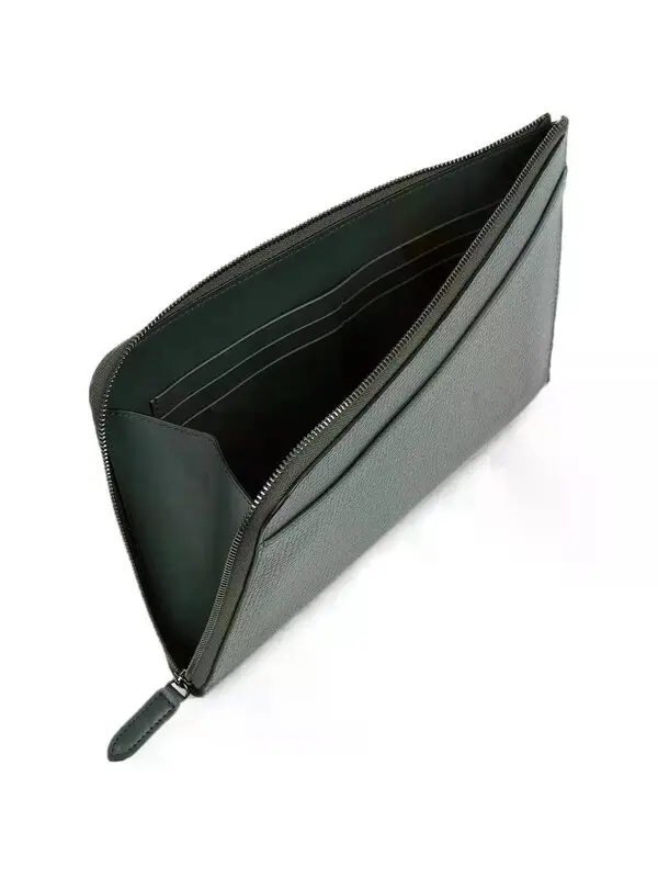 Smythson Ludlow-leather Flat Travel Pouch