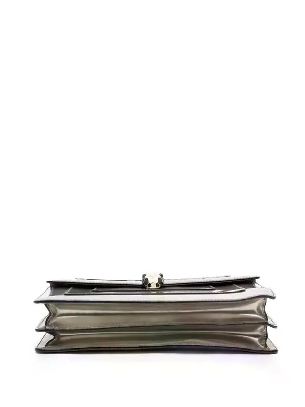 BVLGARI 2010-2020 Medium Patent Serpenti Forever Shoulder Bag