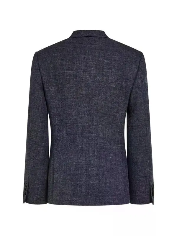 FERRAGAMO Single-breasted Flannel Blazer