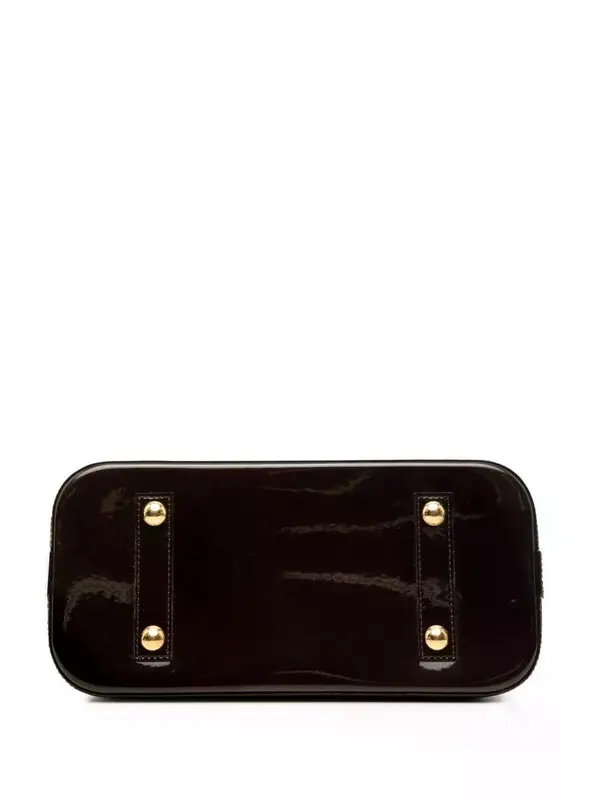 LOUIS VUITTON 2000-2026 Monogram Vernis Alma Pm Handbag