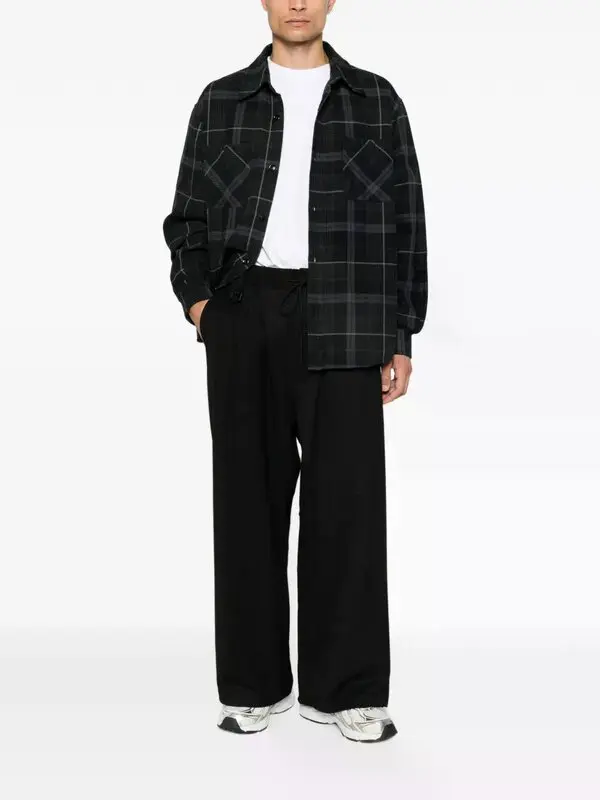Y3 Drawstring Wide-leg Trousers