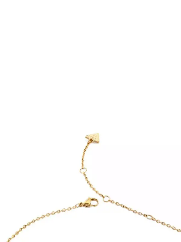 Guess Beloved Pavé Heart-pendant Necklace