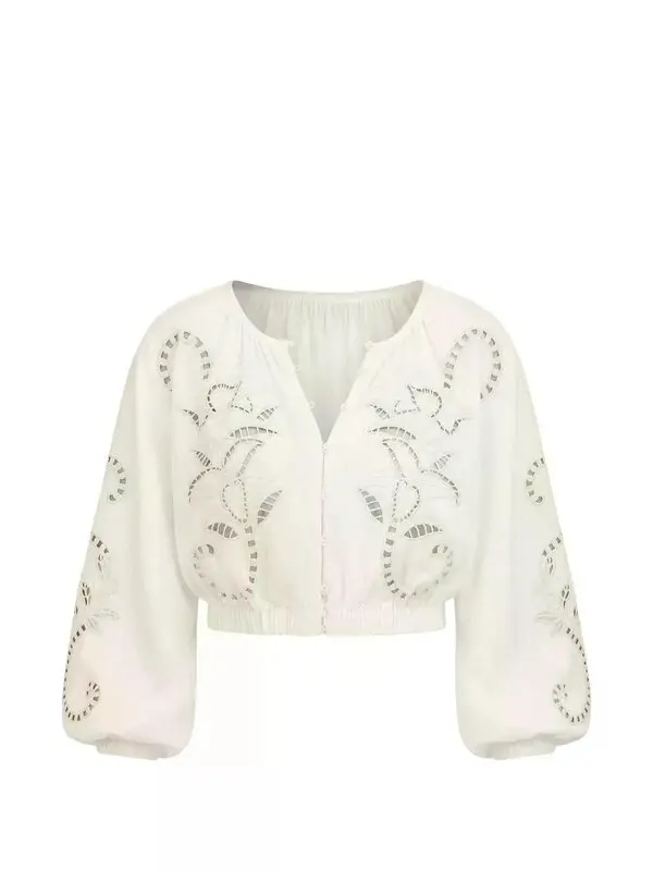 Farm Rio Richilieur Long-sleeved Blouse