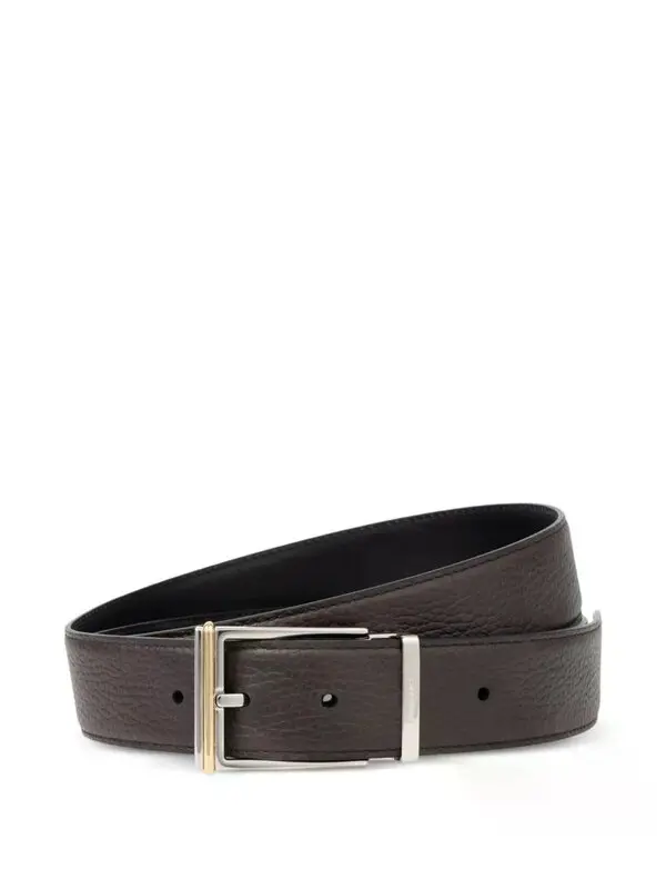 FERRAGAMO Reversible And Adjustable Belt - Brown