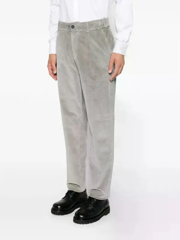 Eleventy Corduroy-effect Trousers