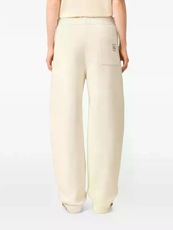 AMI Paris Cotton Track Pants With Heritage Label