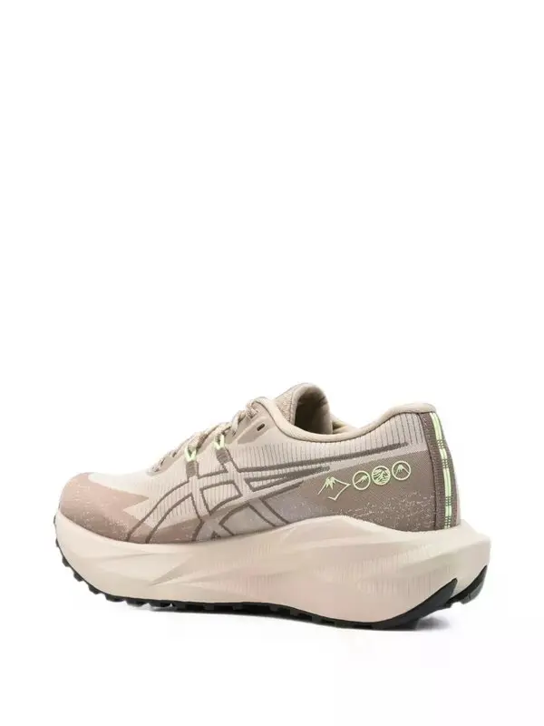 Asics Blazeblast Mesh-panelled Logo-print Sneakers - Neutrals