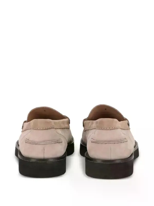 TOD'S Panelled Leather Loafers