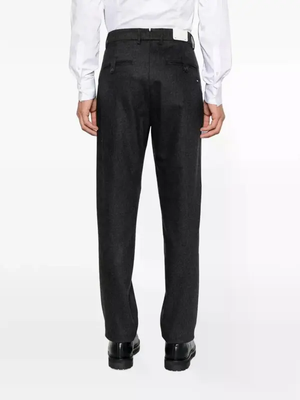 Eleventy Pleated Wool Trousers
