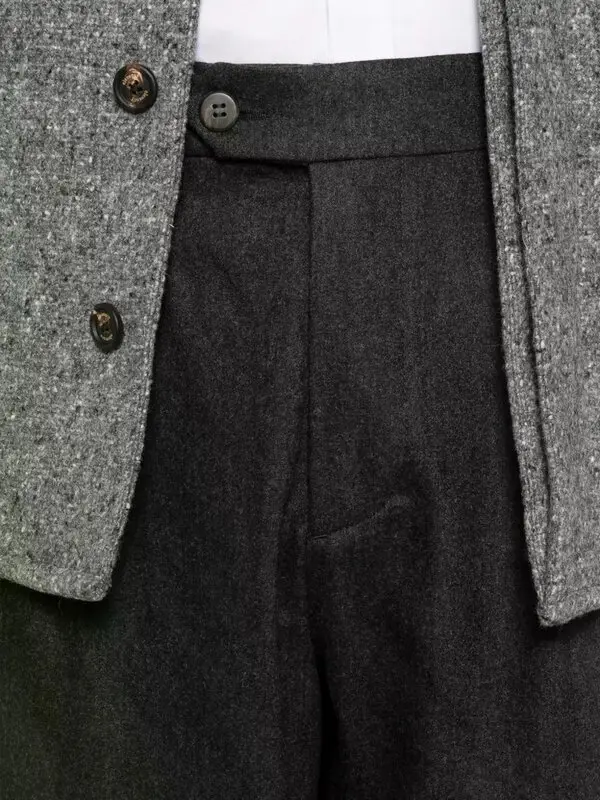 Eleventy Pleated Wool Trousers