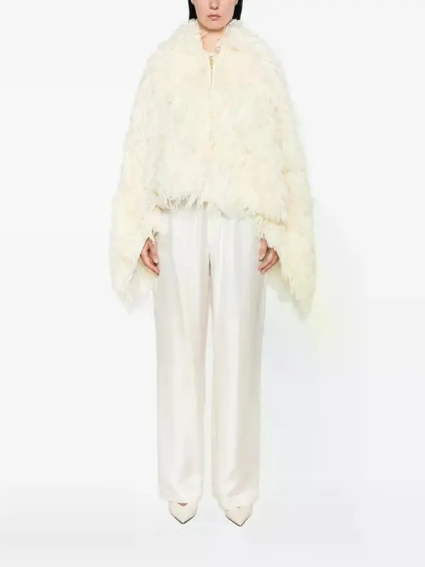DARKPARK Christy Fringed-detail Cape