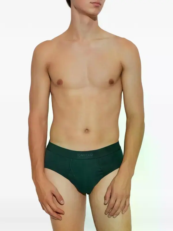 TOM FORD Logo-waistband Briefs