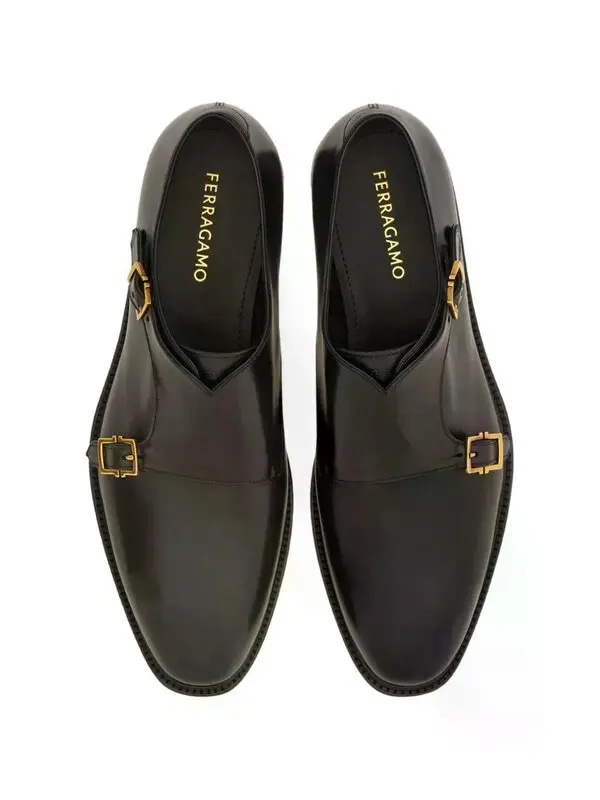 FERRAGAMO Double Monkstrap Shoes