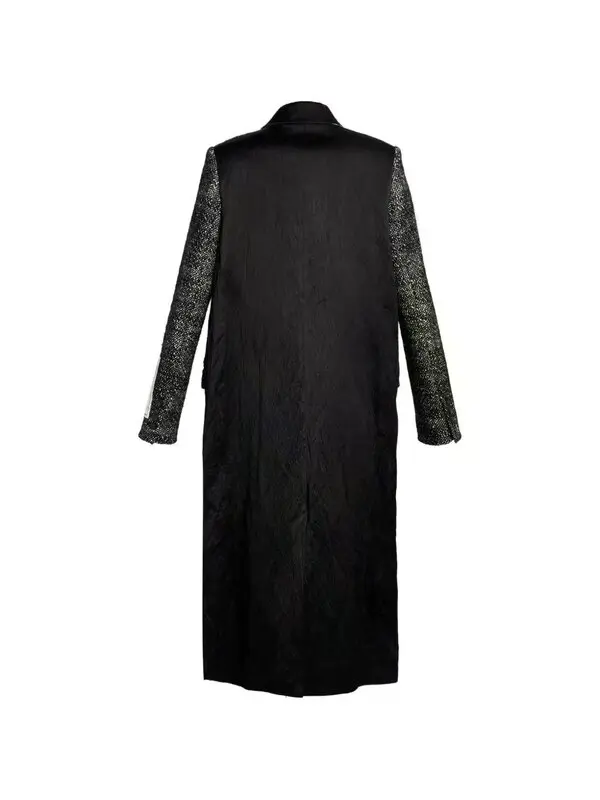 Erdem Floral-embroidered Double-breasted Coat