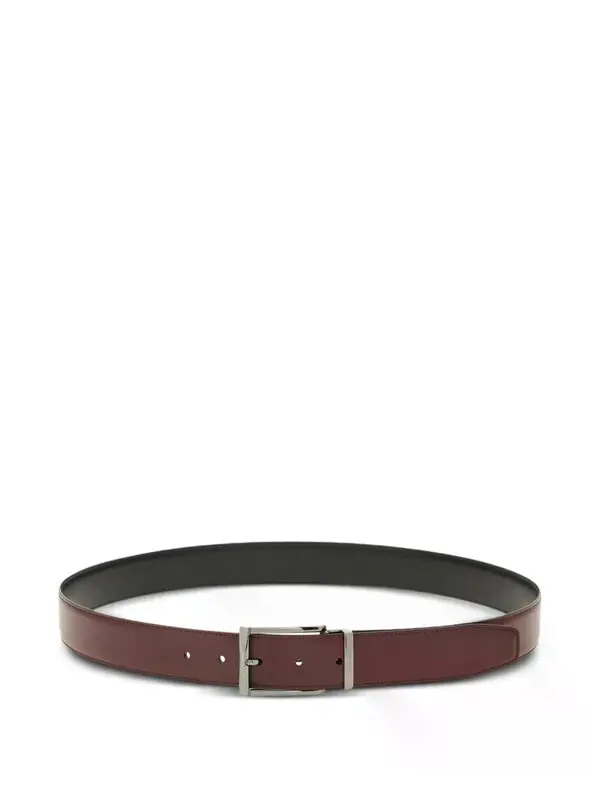FERRAGAMO Reversible And Adjustable Belt - Red