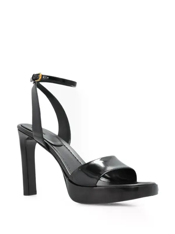 Balenciaga Fargo Sand Ankle-strap Sandals