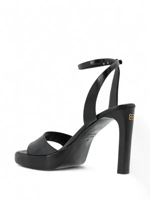 Balenciaga Fargo Sand Ankle-strap Sandals