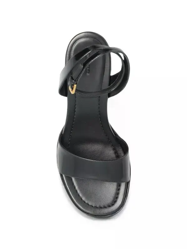 Balenciaga Fargo Sand Ankle-strap Sandals