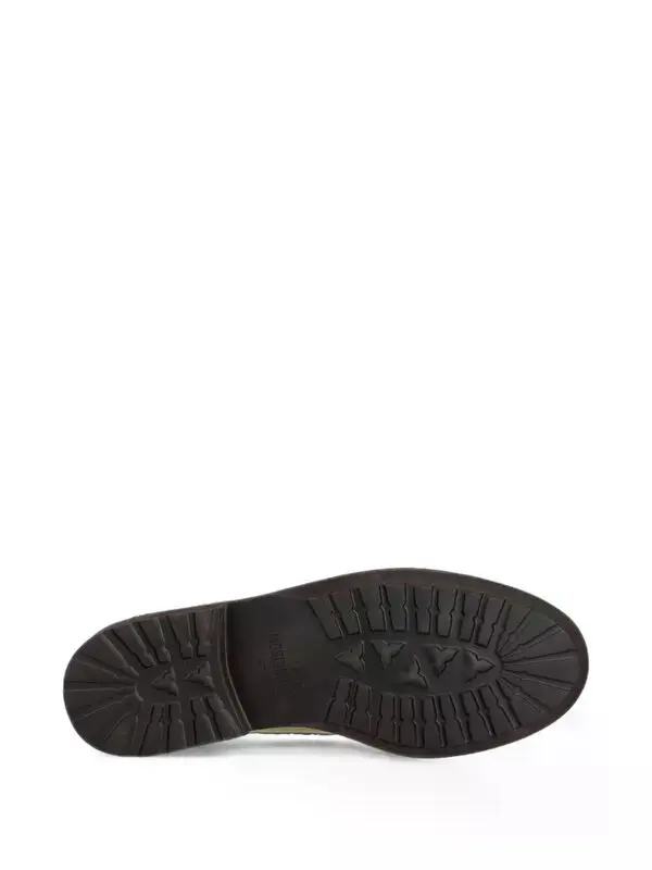 Moschino Gathered Slip-on Loafers