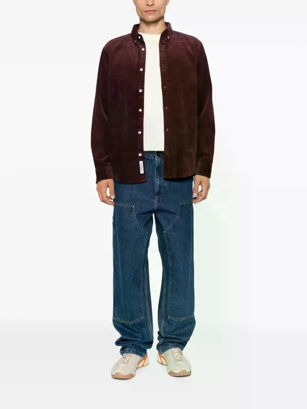 Carhartt Work In Progress Madison Cord Shirt - Purple