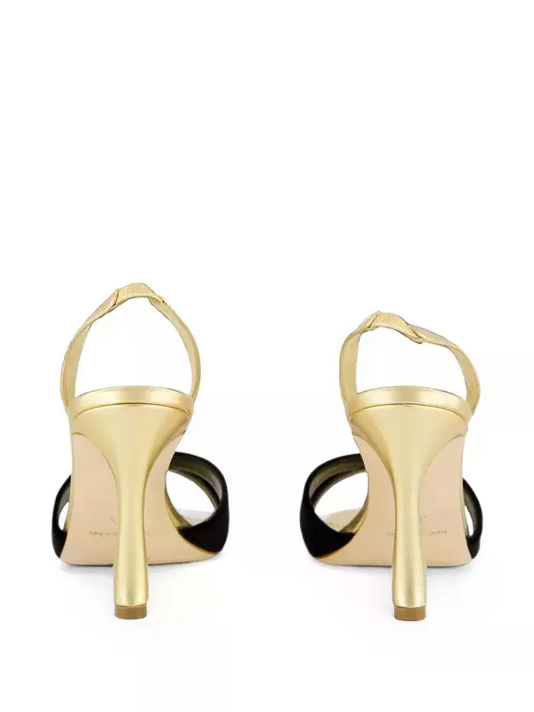 Manolo Blahnik Callydra Leather Sandals