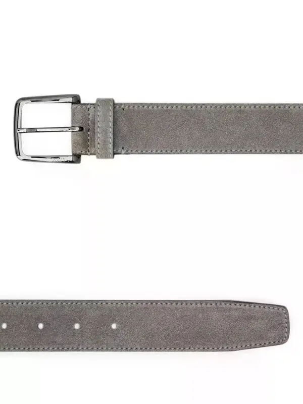 TOD'S Suede Buckle Belt