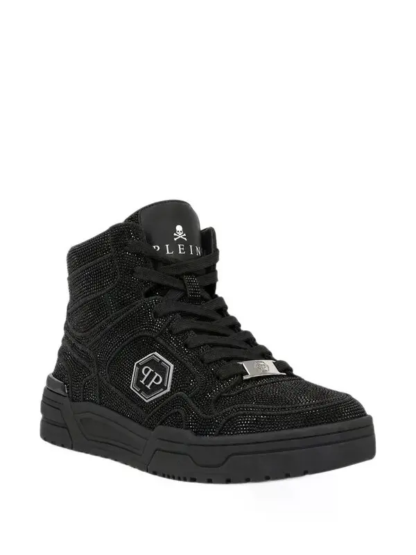 Philipp Plein Mid-top Predator V2 Strass Sneakers