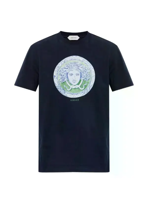 Versace Medusa-print Cotton T-shirt