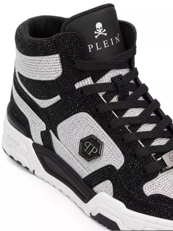 Philipp Plein Mid-top Predator V2 Strass Sneakers