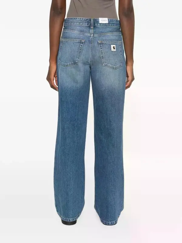 Carhartt Work In Progress Faded Straight-leg Jeans