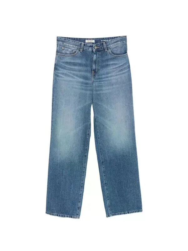 Carhartt Work In Progress Faded Straight-leg Jeans - Blue