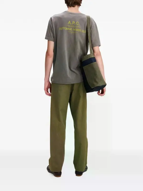 A.p.c. Straight-leg Cotton Trousers