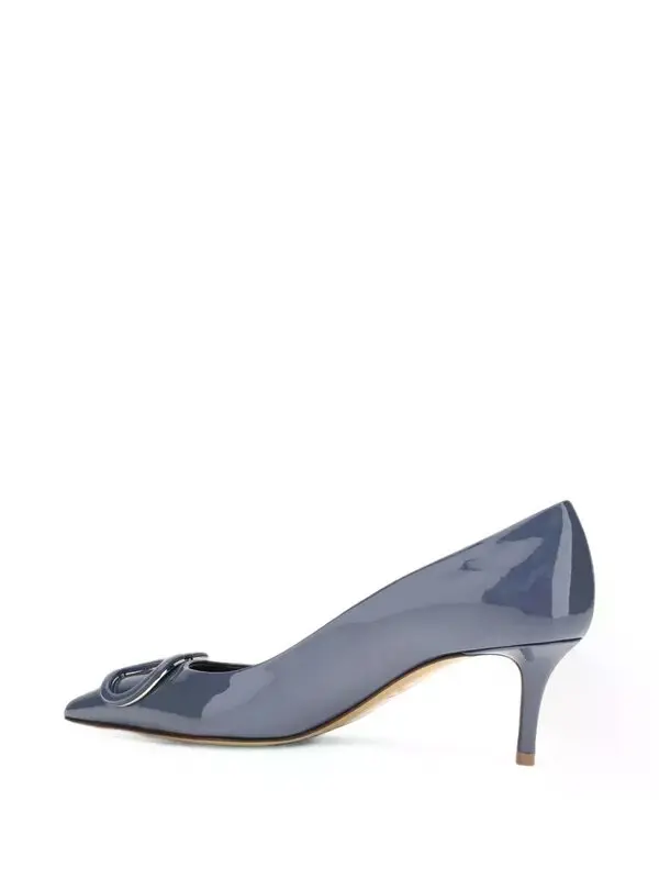 Valentino Garavani Vlogo Signature Leather Pumps