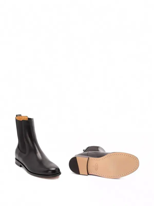 TOD'S Gommino-stud Leather Chelsea Boots