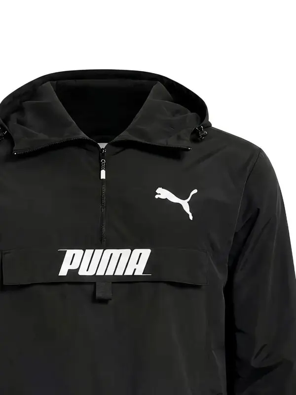 PUMA Logo-print Half-zip Jacket