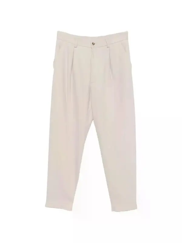 Eleventy Pleated Tapered Trousers