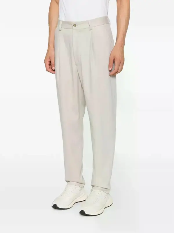 Eleventy Pleated Tapered Trousers
