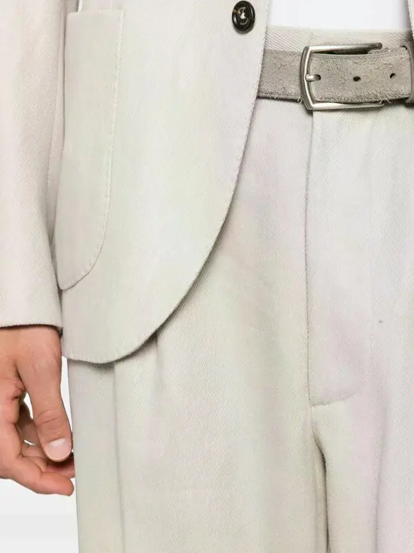 Eleventy Pleated Tapered Trousers