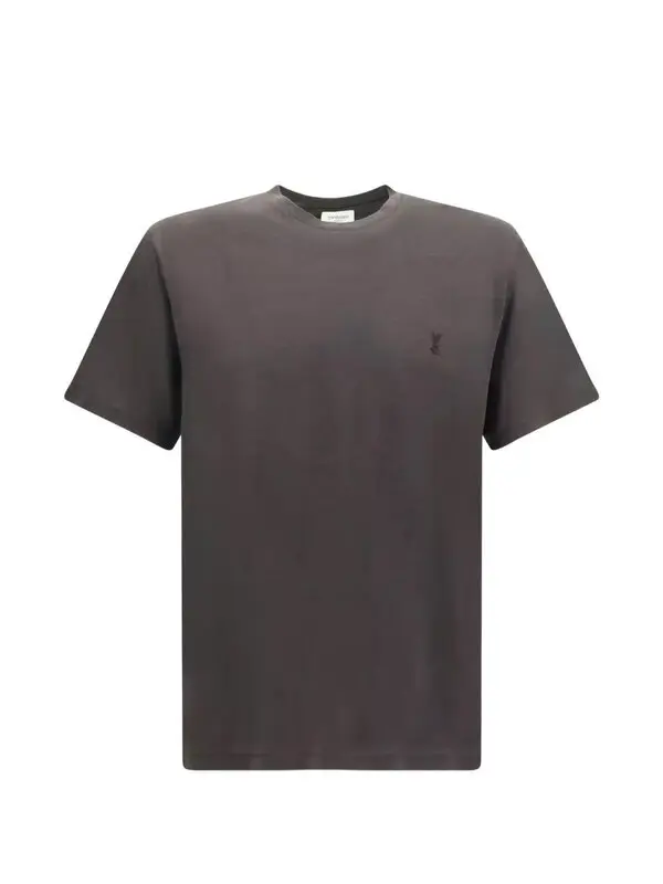 Saint Laurent Cassandre T-shirt - Grey